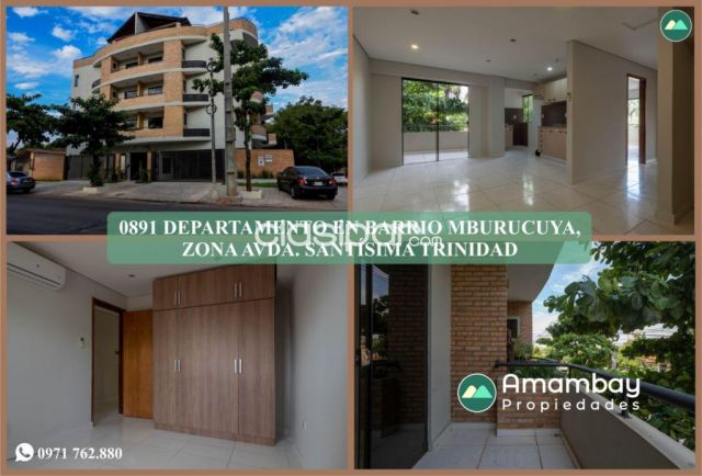 DEPARTAMENTO EN BARRIO MBURUCUYA, ZONA AVDA. SANTÍSIMA TRINIDAD #2090039 | Clasipar.com en Paraguay