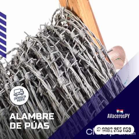 ALAMBRE DE PÚAS DISPONIBLE PARA ENTREGA INMEDIATA 🚛🇵🇾📲 #2153596 ...